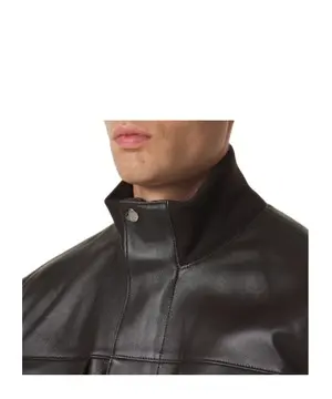Dolce & Gabbana Leather Blouson Jacket