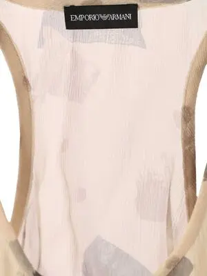 Emporio Armani Abstract Print Tank Top
