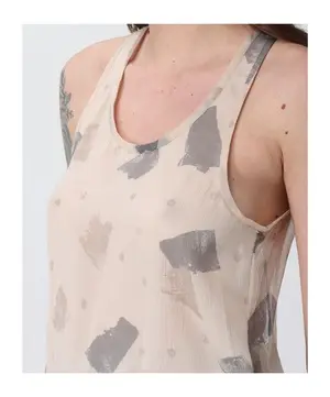 Emporio Armani Abstract Print Tank Top