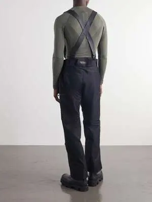 Sease Trace 2.0 Shell-trimmed Coated Wool And Cashmere-blend Twill Padded Ski Pants