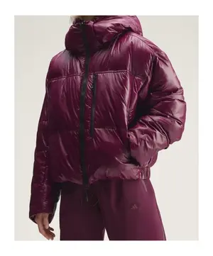 Adidas By Stella McCartney Short Hooded Puffer Jacket