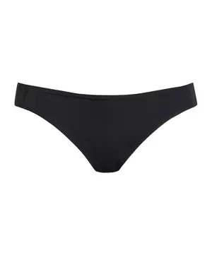Rick Owens Stylish Solid Color Stretch Bikini Bottoms - Black