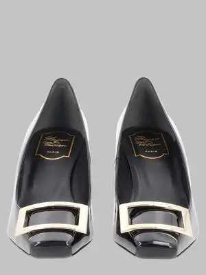 ROGER VIVIER Décolleté Trompette In Vernice - Black