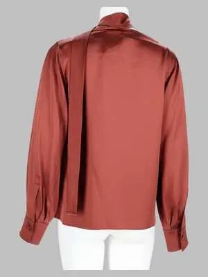 Max Mara Blusa In Raso Di Seta
