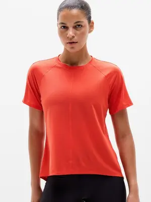 Athleta Trainknit Tee - Ember