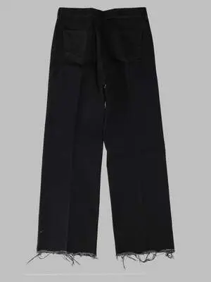 Rick Owens Jeans Geth In Denim - Black