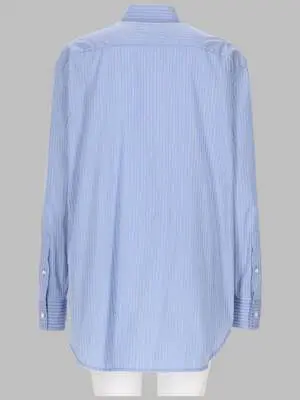 Balenciaga Camicia In Popeline Tecnico Ultra Fine