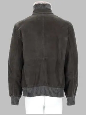 Brunello Cucinelli Giacca Bomber In Pelle