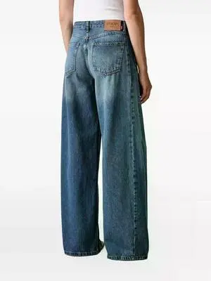 JOOP! Logo-patch Wide-leg Jeans