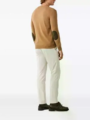 HACKETT  V-neck Elbow-patch Sweater