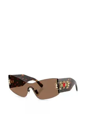 Dolce & Gabbana Embellished Tortoise-shell Sunglasses