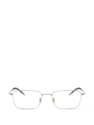 Oliver Spencer Standen Rectangle-frame Glasses - Silver