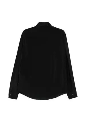 Patrizia Pepe Tonal-stitch Long-sleeve Shirt