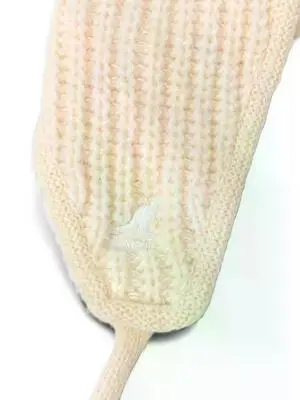 KANGOL Ribbed-knit Ear-flap Beanie Hat
