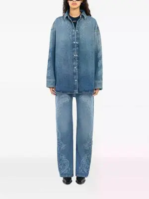 Off-White Paisley Susy Denim Pants