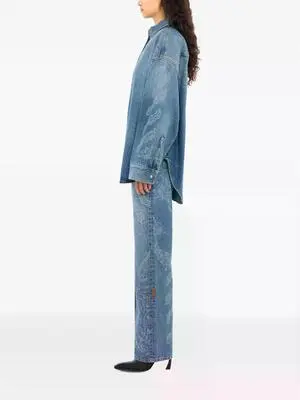 Off-White Paisley Susy Denim Pants
