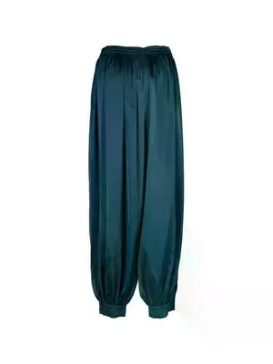 Cinq À Sept Esme Satin Trousers - Blue