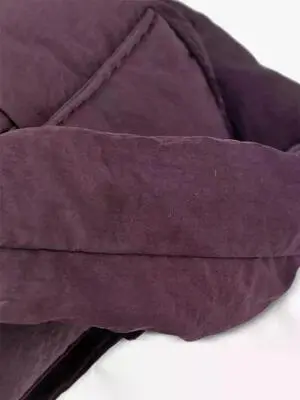 Bottega Veneta Cassette Maxi Intrecciato Shoulder Bag - Purple