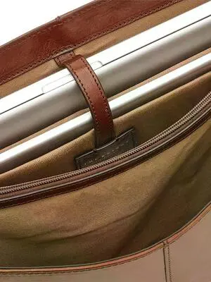 THE BRIDGE Vespucci Leather Briefcase