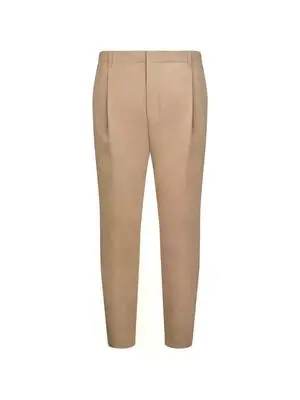 DONDUP Ben Pleated-detail Trousers - Neutrals