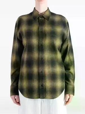 Balenciaga Check-pattern Button-down Shirt