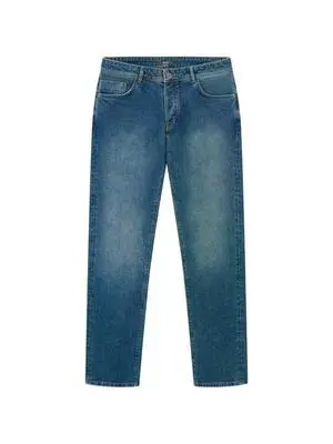Boggi Milano Jeans In Stretch Denim Medium - Blue