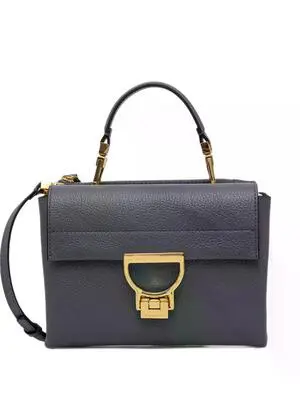 COCCINELLE Small Arlettis Grained Leather Shoulder Bag