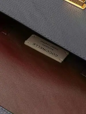 COCCINELLE Small Arlettis Grained Leather Shoulder Bag