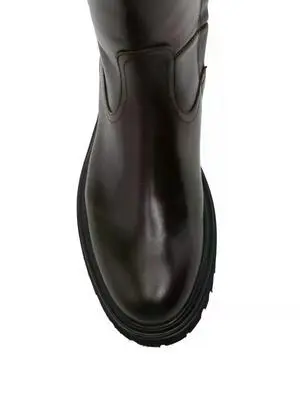 GUGLIELMO ROTTA Buckle-detail Ridged-sole Boots