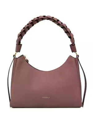 COCCINELLE Small Boheme Braided-handle Tote Bag - Pink