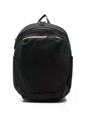 BOSS Multi-zip Backpack - Black
