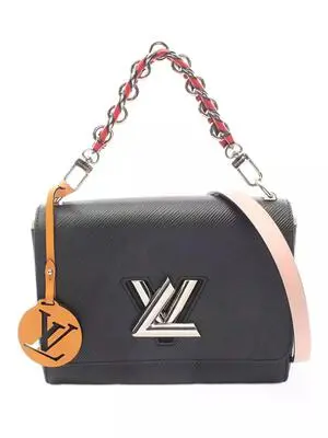 LOUIS VUITTON 2018 Epi Twist Braided Handle Mm Satchel - Black