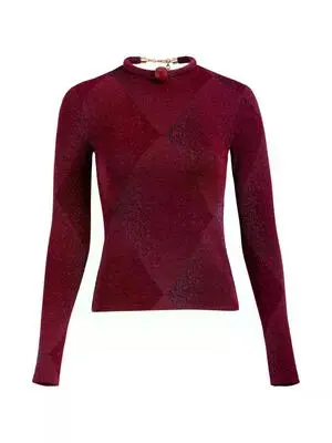 Silvia Tcherassi Lalia Long-sleeve T-shirt - Red