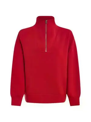 Varley Hawley Half-zip Sweatshirt - Red