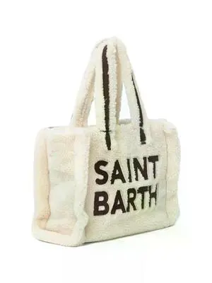 MC2 SAINT BARTH Colette Teddy Logo Tote Bag