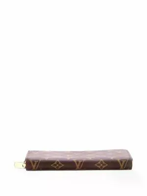 LOUIS VUITTON Zippy Wallet Monogram Canvas Small Wallets