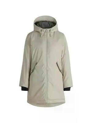 BETTY BARCLAY Hooded Parka Coat - Neutrals