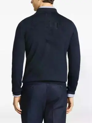 FAY Long-sleeve Polo-collar Sweater