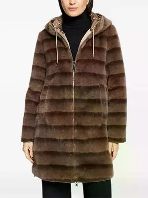 BETTY BARCLAY Reversible Faux-fur Coat