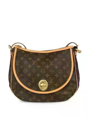 LOUIS VUITTON Monogram Tulum Gm Leather-trim Shoulder Bag - Brown