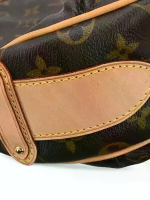 LOUIS VUITTON Monogram Tulum Gm Leather-trim Shoulder Bag