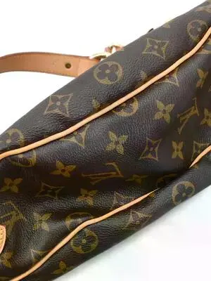 LOUIS VUITTON Monogram Tulum Gm Leather-trim Shoulder Bag