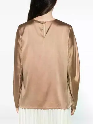 Max Mara Long-sleeve Blouse - Brown