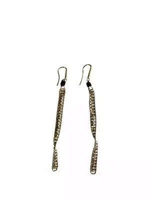 Brunello Cucinelli Hook-fastening Drop Earrings - Gold