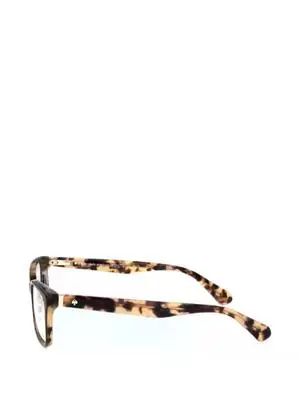 Kate Spade New York Tortoiseshell-effect Rectangle-frame Glasses