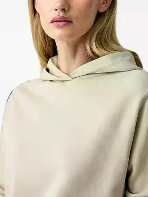JOOP! Logo-embroidered Side-slit Hoodie
