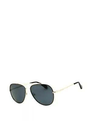 PRIVE REVAUX Glowin Hour/g/s Pilot-frame Sunglasses