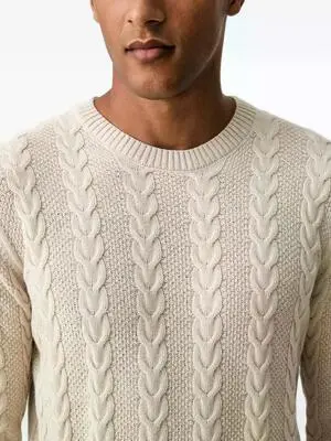 JOOP! Cable-knit Crew-neck Sweater