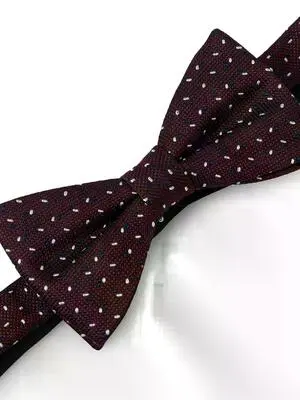 JOOP! Micro-patterned Bow Tie - Red