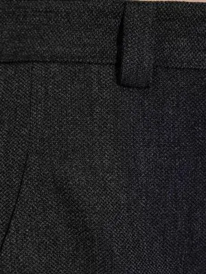 Balenciaga High-waist Barrel Pants In Dark